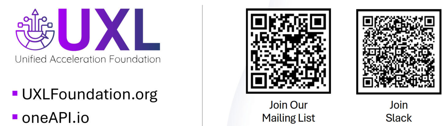 Happy Birthday Unified Acceleration Foundation (UXL) - oneAPI